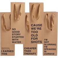 Wine Box With Fun Quotes - Etsy