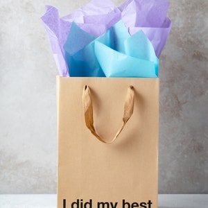 A Basic Gift for a Basic Bitch , Funny Gift Bag Perfect for Gag Gifts ...