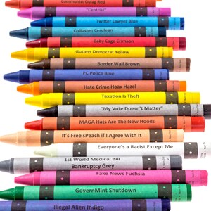 Offensive Crayons: “red, White, and F*ck You”, Funny Gifts, Gag Gift ...