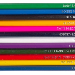 Offensive Colored Pencils, a Funny Gag Gift, Adult Coloring, Stocking ...