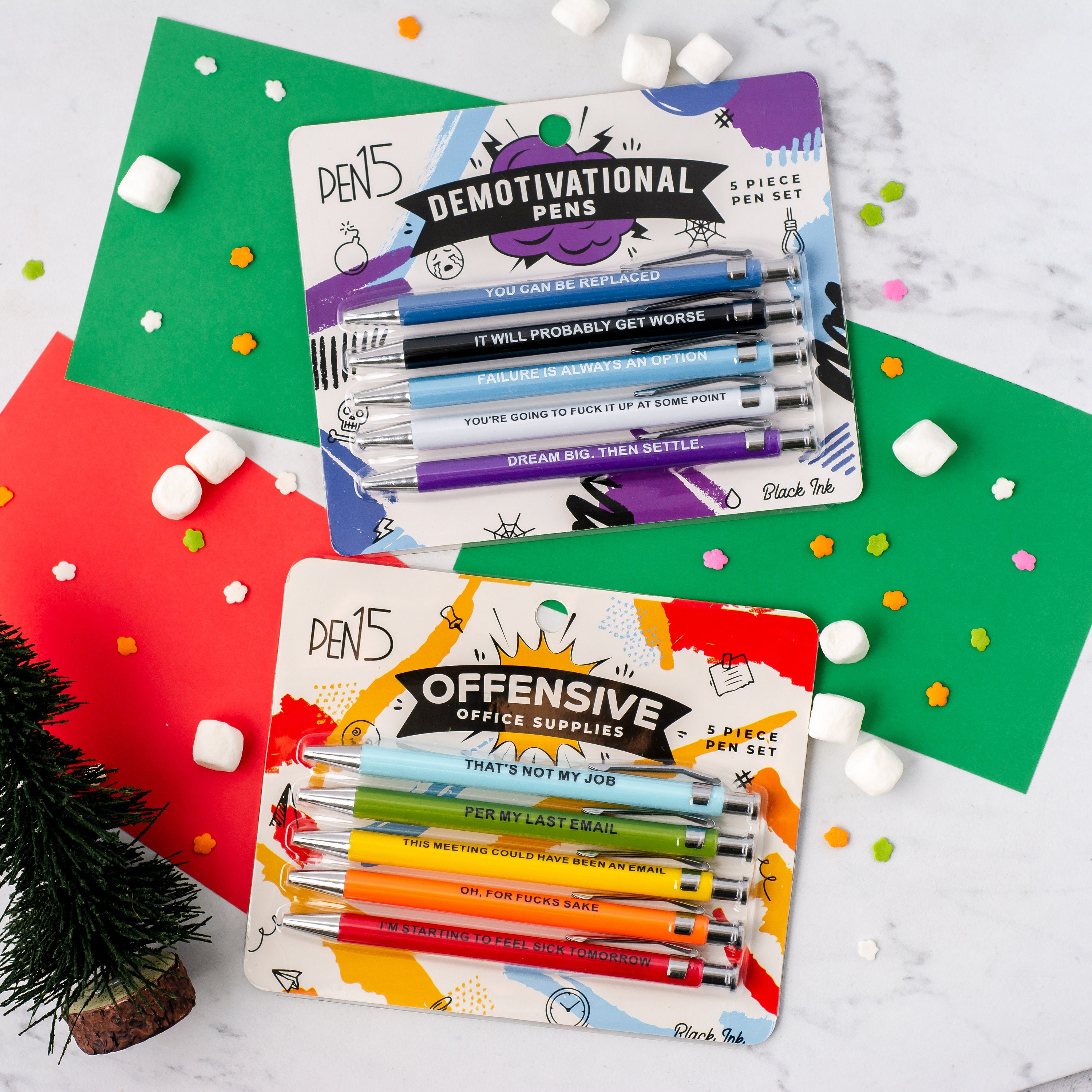 Offensive Pen Bundle Pack Funny Gag Gift Sarcastic Adult | Etsy