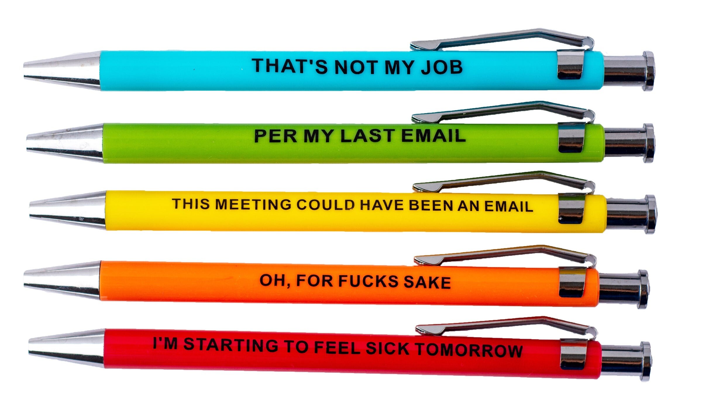 Offensive Pen Bundle Pack Funny Gag Gift Sarcastic Adult - Etsy