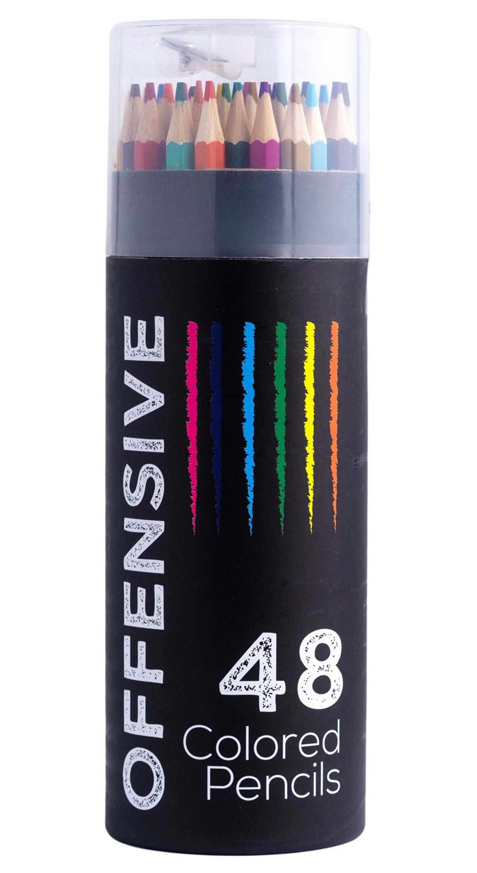 Offensive Colored Pencils, Adult Gag Gift, 48 Unique Colors - Etsy
