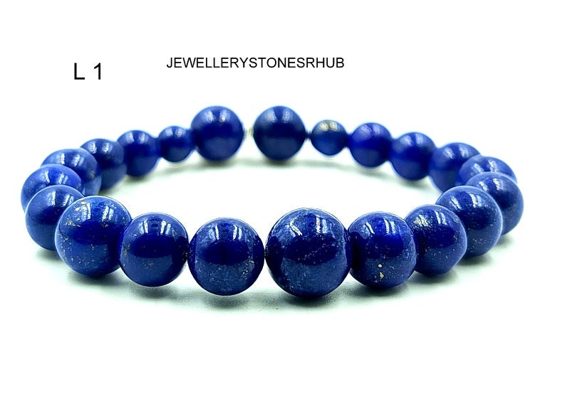 Blue Lapis Lazuli Cabochon Boll Shape Handmade Stone, Jewellery Making ...