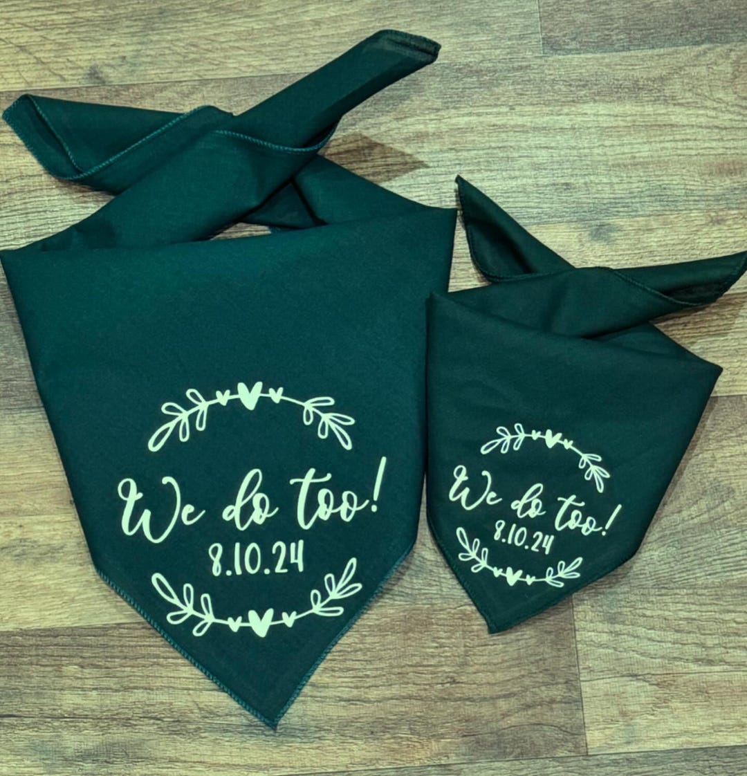 We Do Too, Engagement Bandana, Wedding Bandana, Save the Date ...