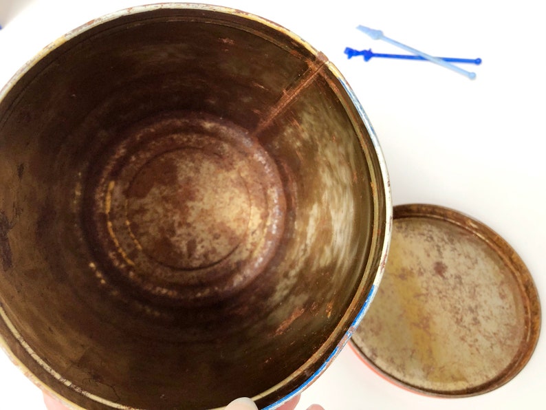 Cocktail Sticks Tin, Vintage Hygrade Bakery Company Tasty Toasted ...