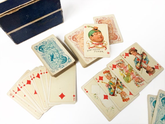 Mini Playing Cards From Poland Karty Do Gry Pasjansowe - Etsy