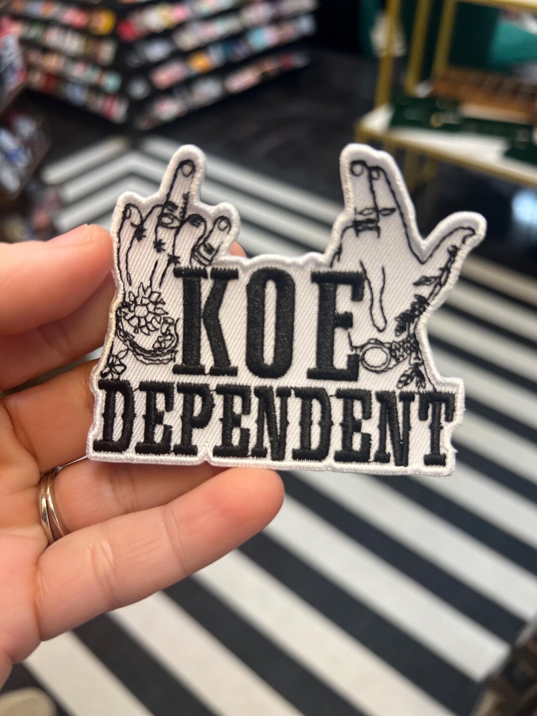 Koe Wetzel Embroidery Patch, Trucker Hat Iron on Patch - Etsy