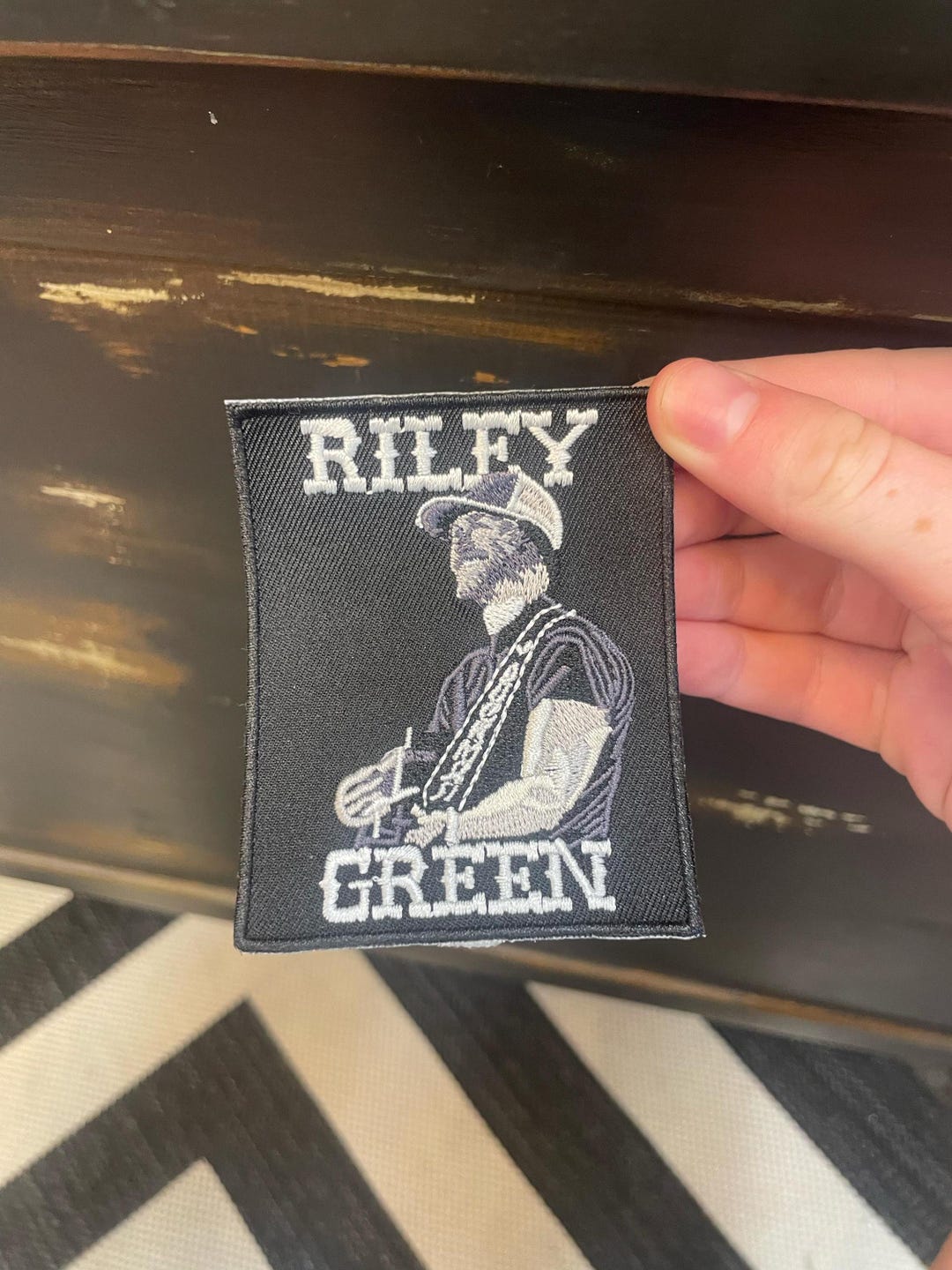 Riley Green , Trucker Hat Patch, Iron on Patch Country Singer - Etsy
