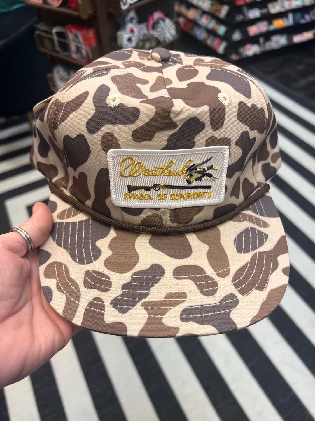 Custom Rope Hat , Camo Rope Hat, Hunting - Etsy