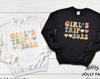 Girls Road Trip Sweater - Etsy