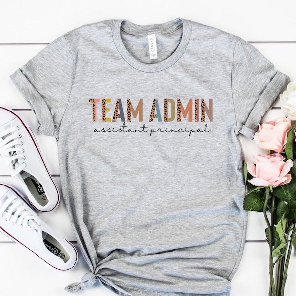School Admin Team Shirt - Etsy
