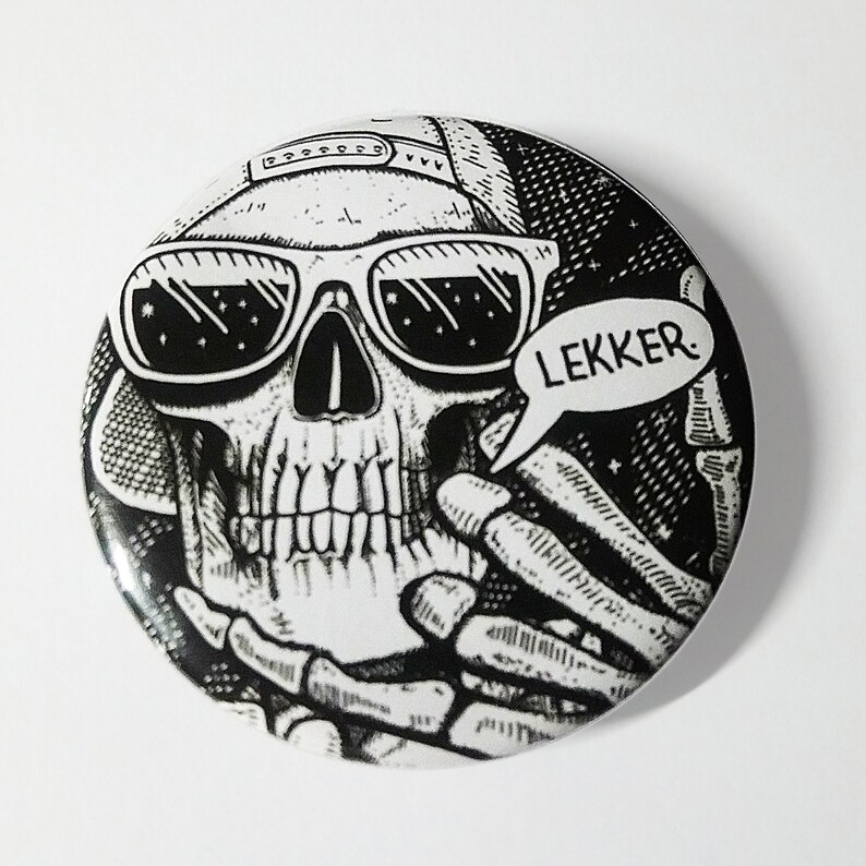 Cool South African Saying Lekker, Cool, Gift Skeleton Fun Bottle Opener ...