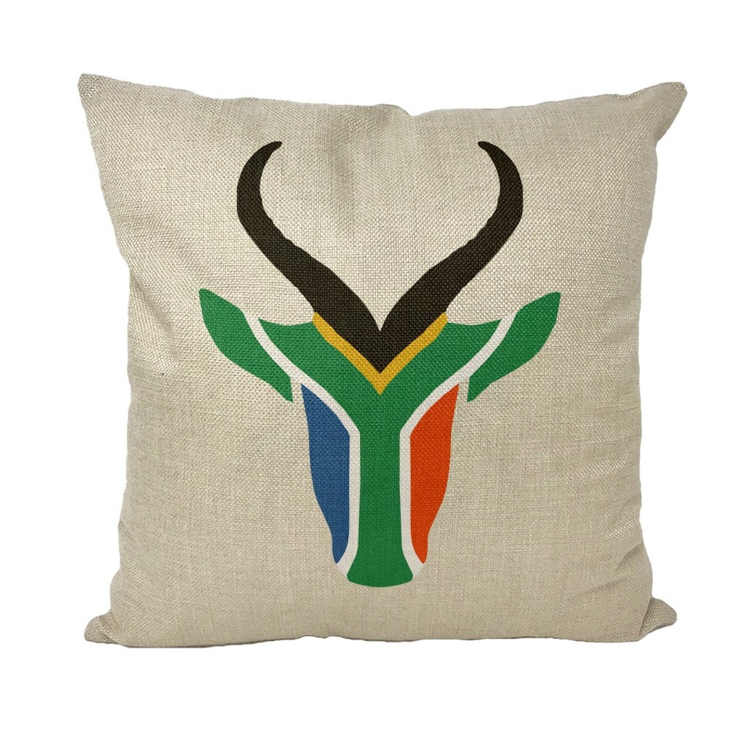 Springbok Rugby South Africa Throw Pillow With Insert - Etsy