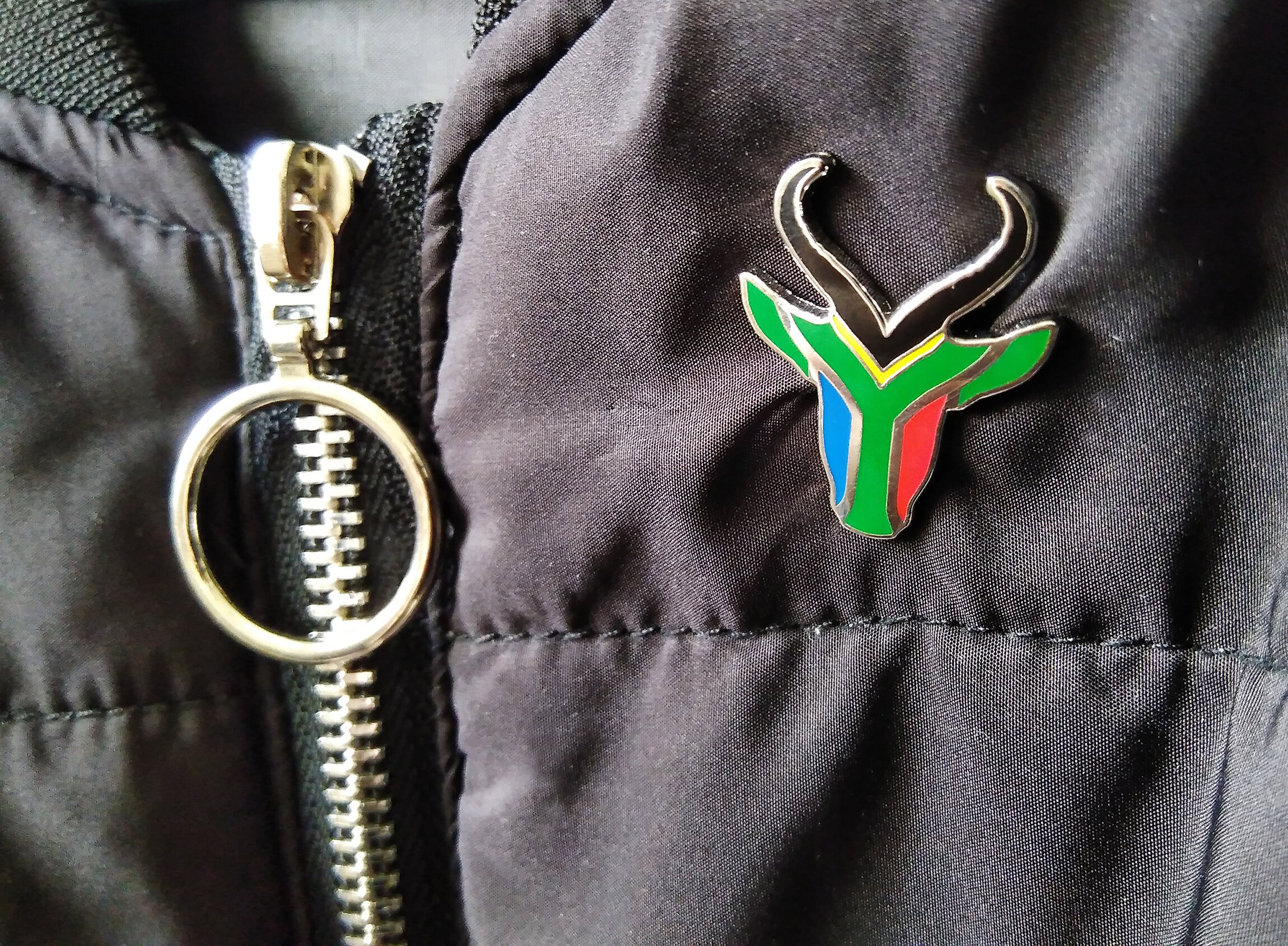 Springbok South Africa Rugby SA Animal Flag Pin Badge - Etsy