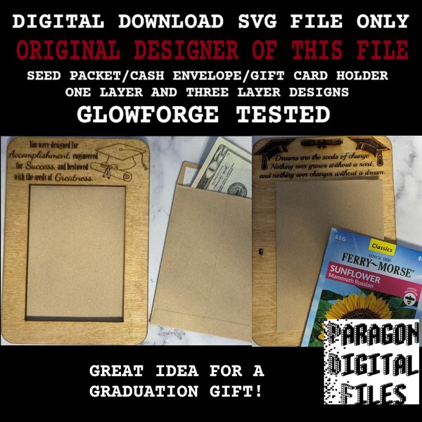 Laser Cut Graduation Invitation Files - Etsy