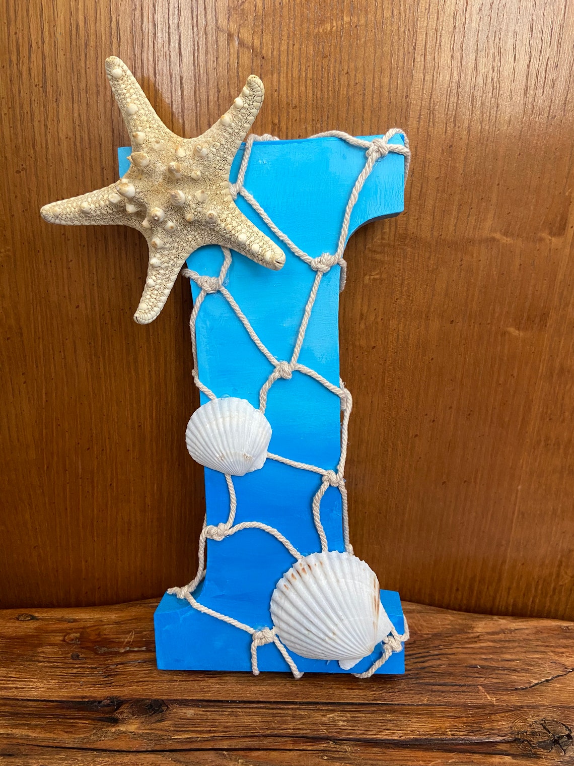 Decorated Beach Themed Letters - Etsy