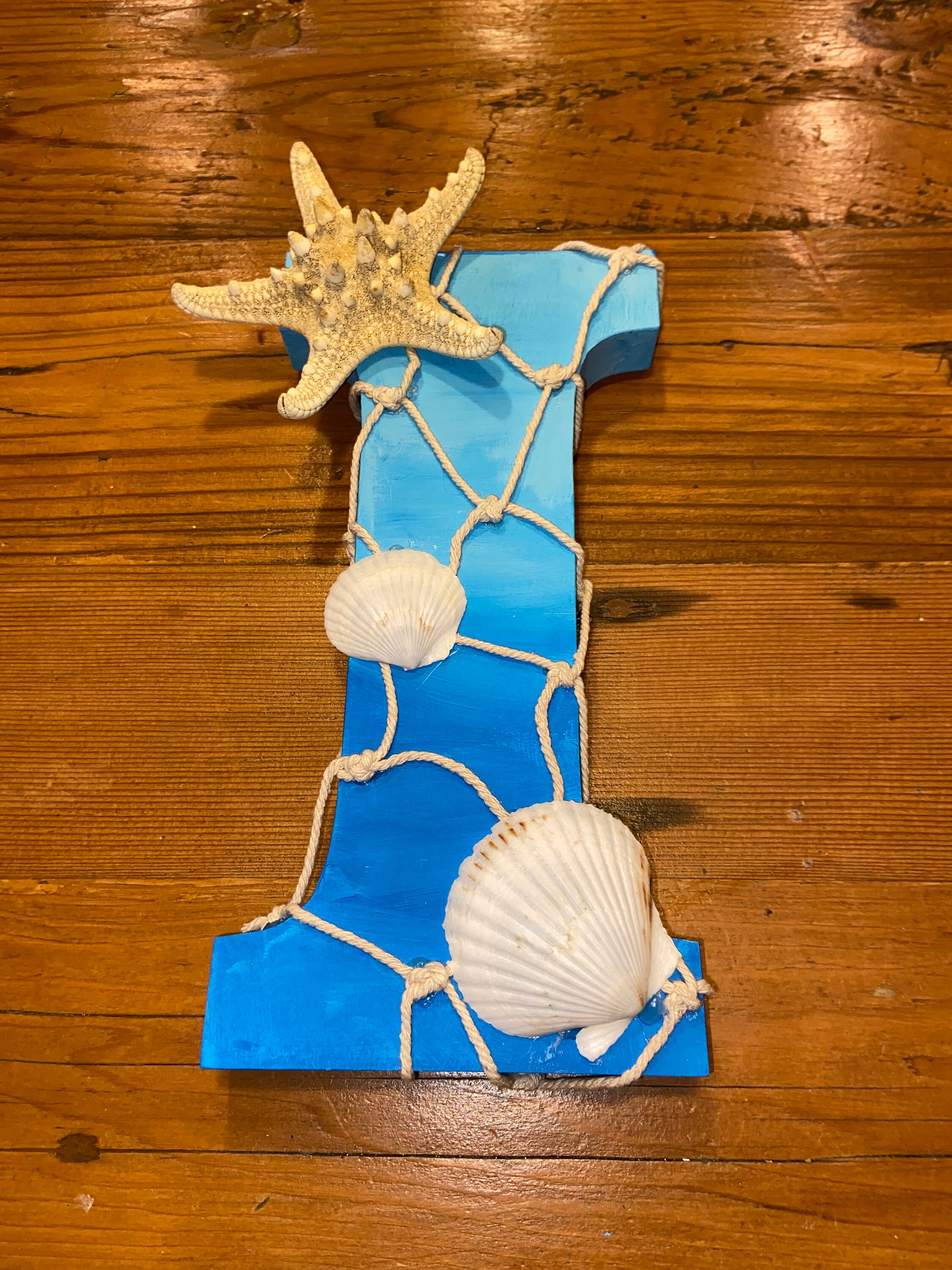 Decorated Beach Themed Letters - Etsy