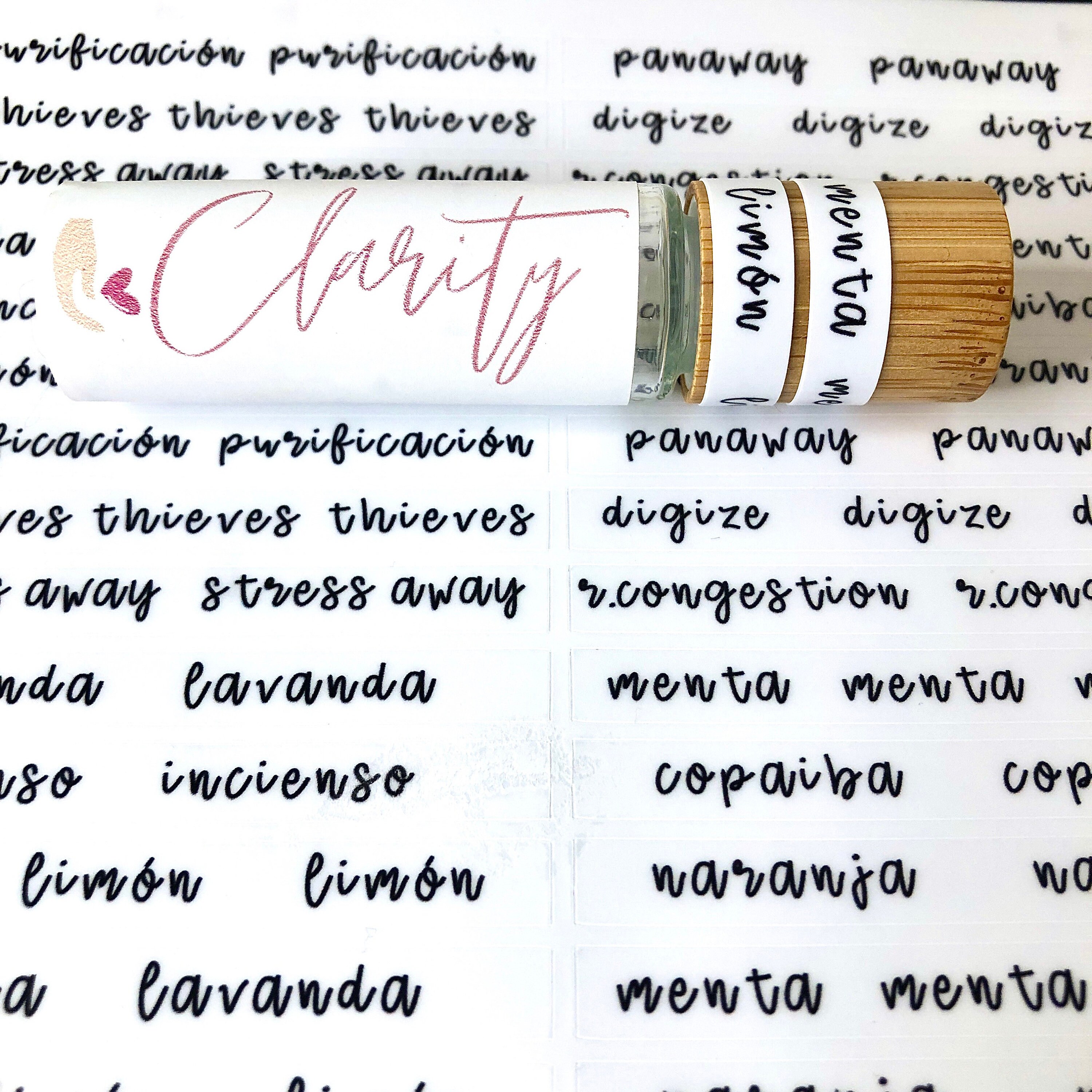 Etiquetas pegatinas stickers adhesivo en vinilo resistente - Etsy España