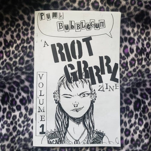Riot Grrrl Press COLORING BOOK zine Version | Etsy