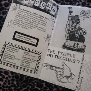 Riot Grrrl Zine Vol 3! - Etsy