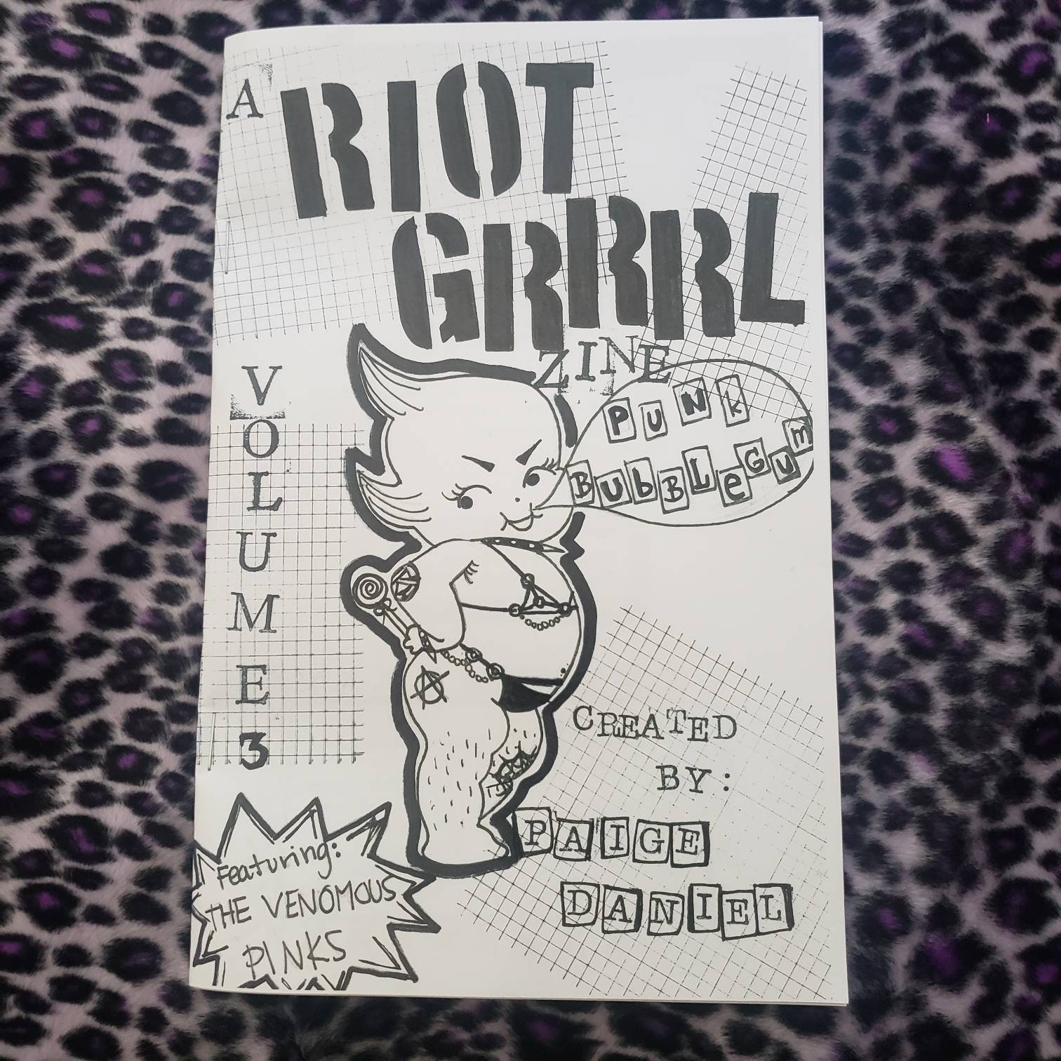Riot Grrrl Zine Vol 3 Etsy Uk