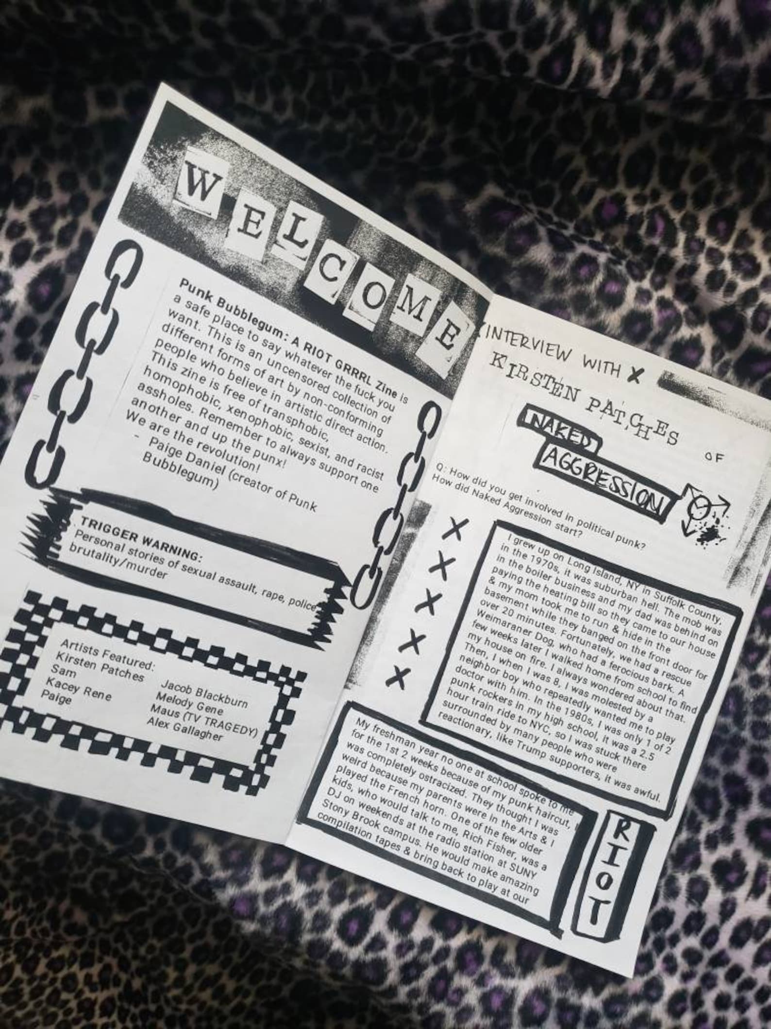 RIOT GRRRL ZINE - Etsy