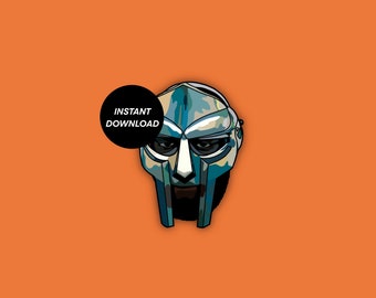 Mf Doom Svg - Etsy UK