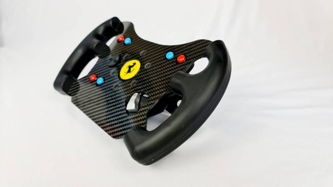 Thrustmaster T300 GTE Carbon Fiber GT3 Style Sim Racing Wheel - Etsy
