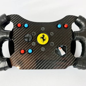 Thrustmaster T300 GTE Carbon Fiber GT3 Style Sim Racing Wheel Mod - Etsy