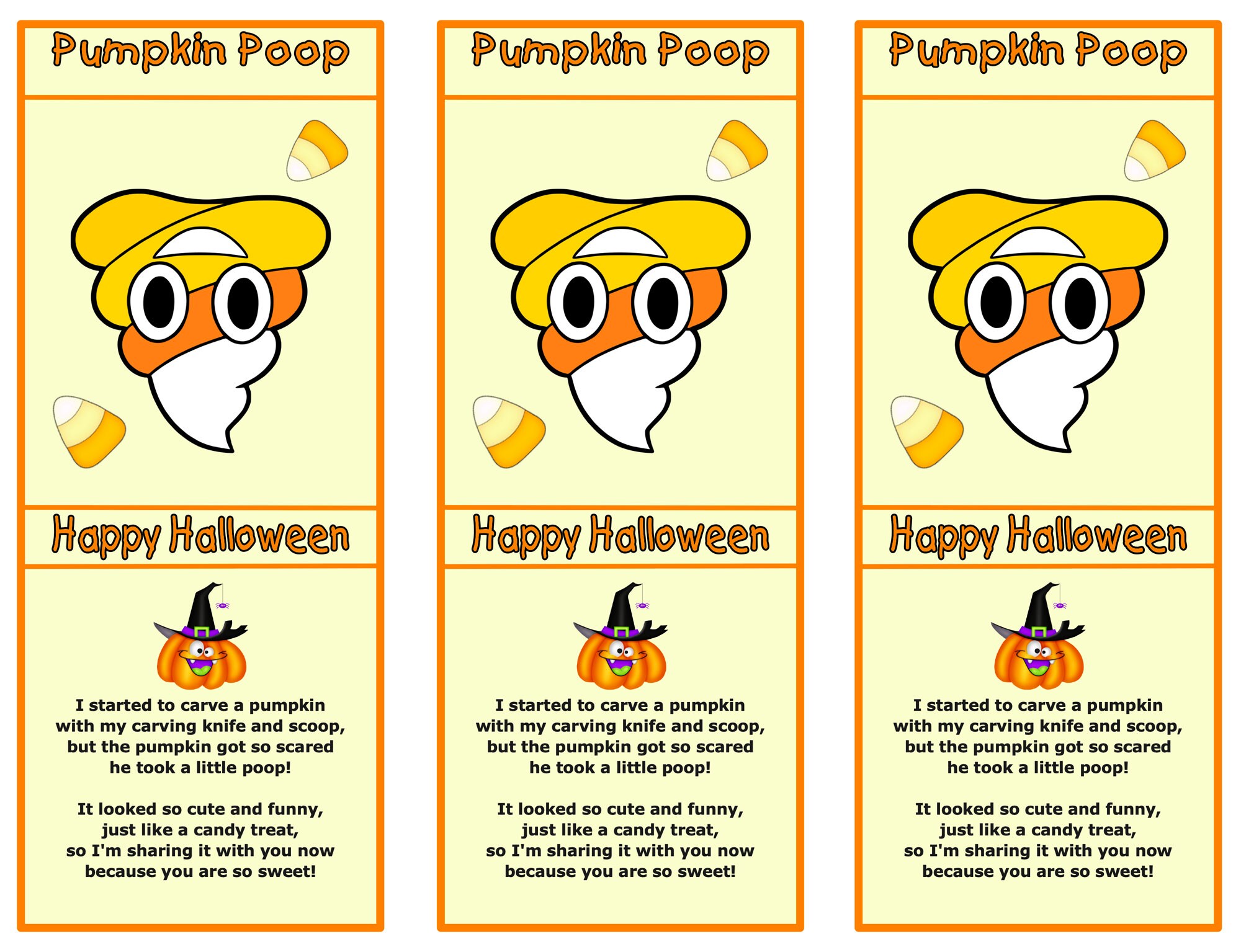 Halloween Bundle, Frankenstein Poop, Bat Poop, Witch Poop, Pumpkin Poop ...