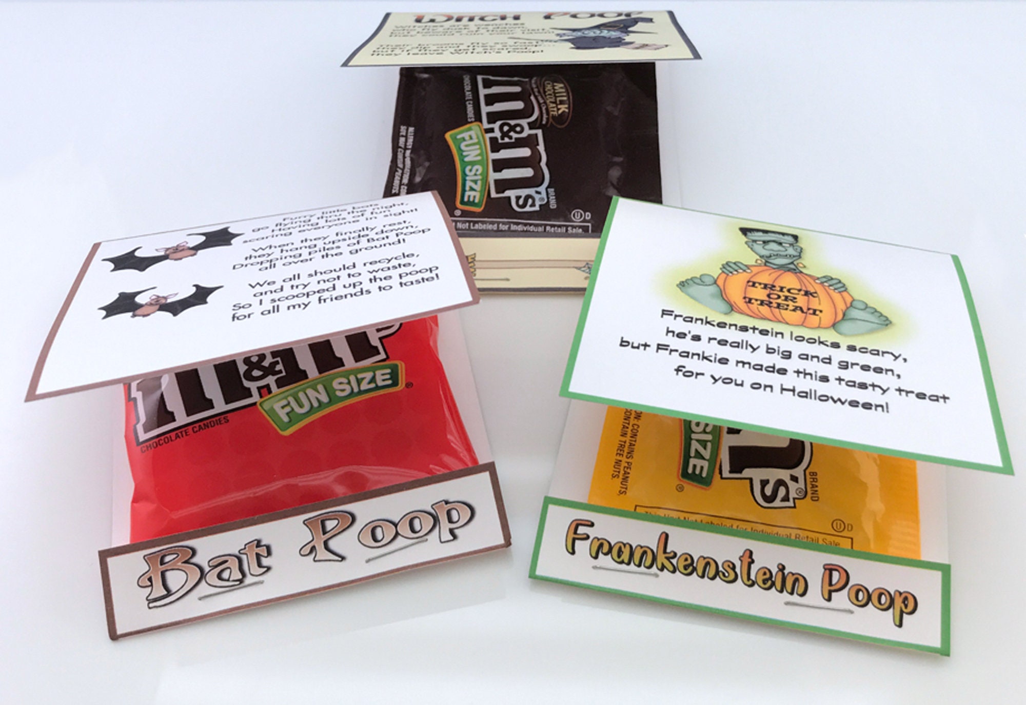 Halloween Bundle, Frankenstein Poop, Bat Poop, Witch Poop, Pumpkin Poop ...