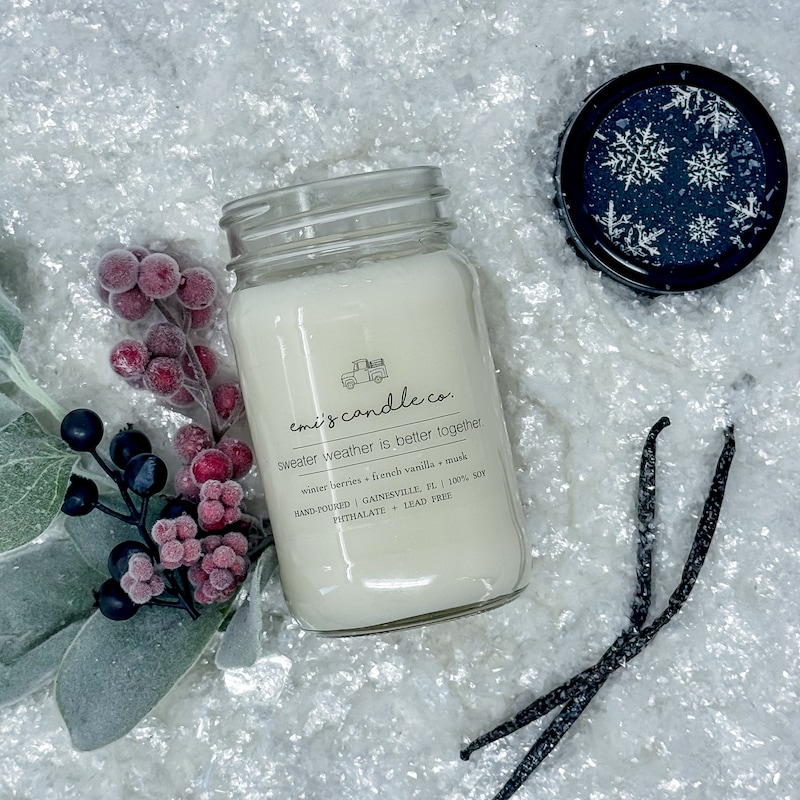 Sweater Weather Candle - Etsy