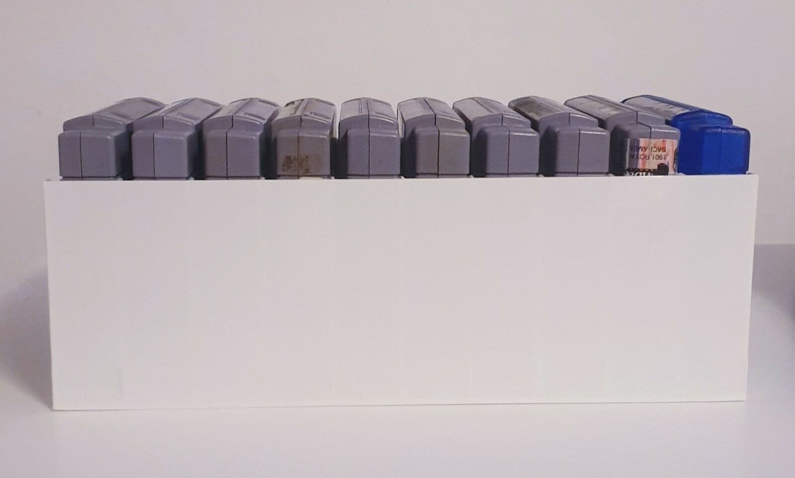 Super Nintendo SNES Game Cartridge Tray holds 10 - Etsy Canada