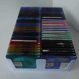 Minidiscs Not in Cases Tray (holds 60 Discs) Storage/holder/stand/rack ...