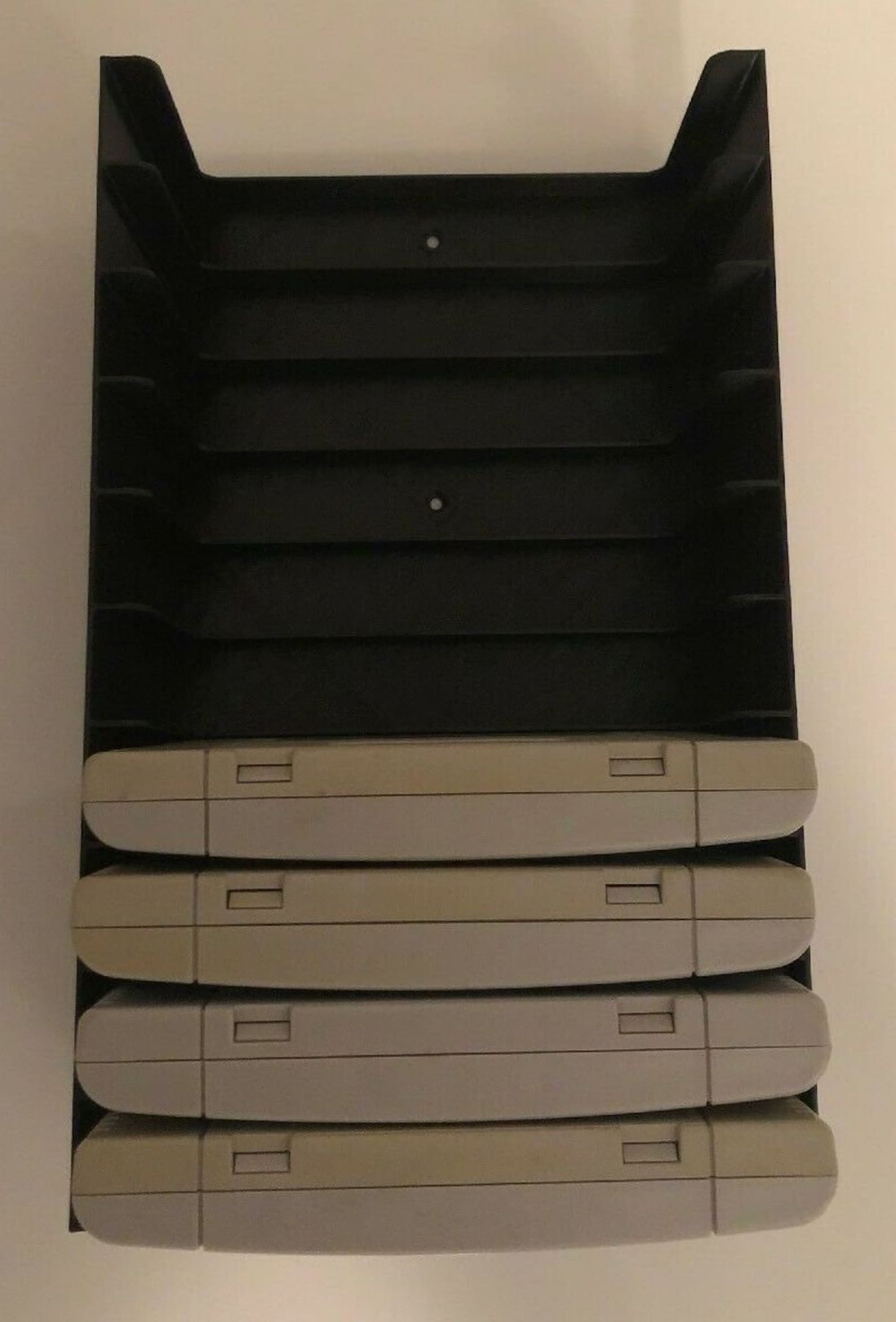 Super Nintendo SNES Game Cartridge Tray (holds 10) Rack/stand/storage ...