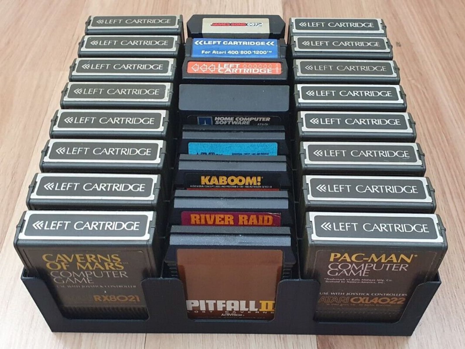 Atari 400/800 Game Storage (holds 24 Carts) Rack/stand/tray/box - Etsy
