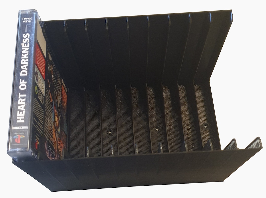 Playstation 1 psx/ps1/psone Cases Tray holds 10 in a 1x10 Layout ...