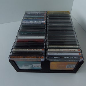Minidiscs in Cases Tray (holds 40 Discs) Storage/holder/stand/rack/box ...