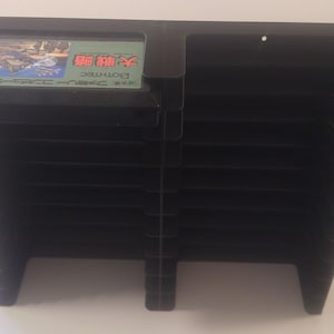 Nintendo Famicom Game Cartridge Tray (holds 20) Rack/stand/storage/box ...