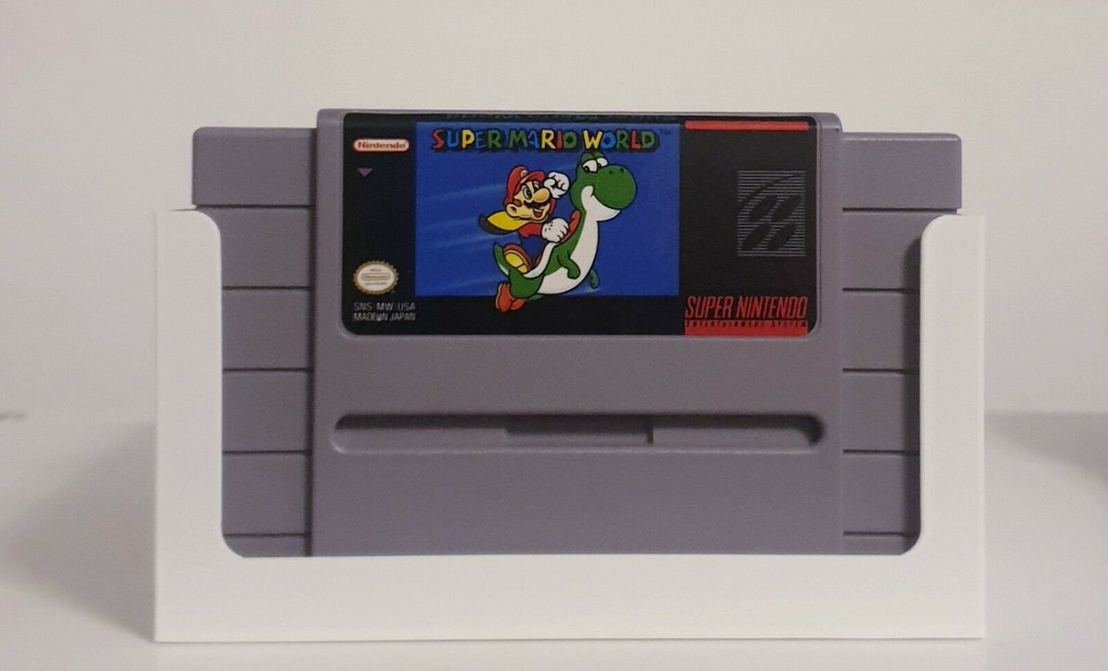 Super Nintendo SNES Game Cartridge Tray (holds 10) Rack/stand/storage ...