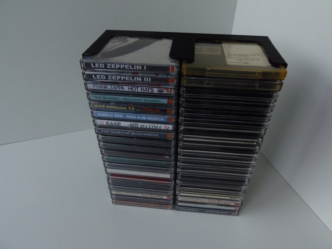 Minidiscs in Cases Tray (holds 40 Discs) Storage/holder/stand/rack/box ...