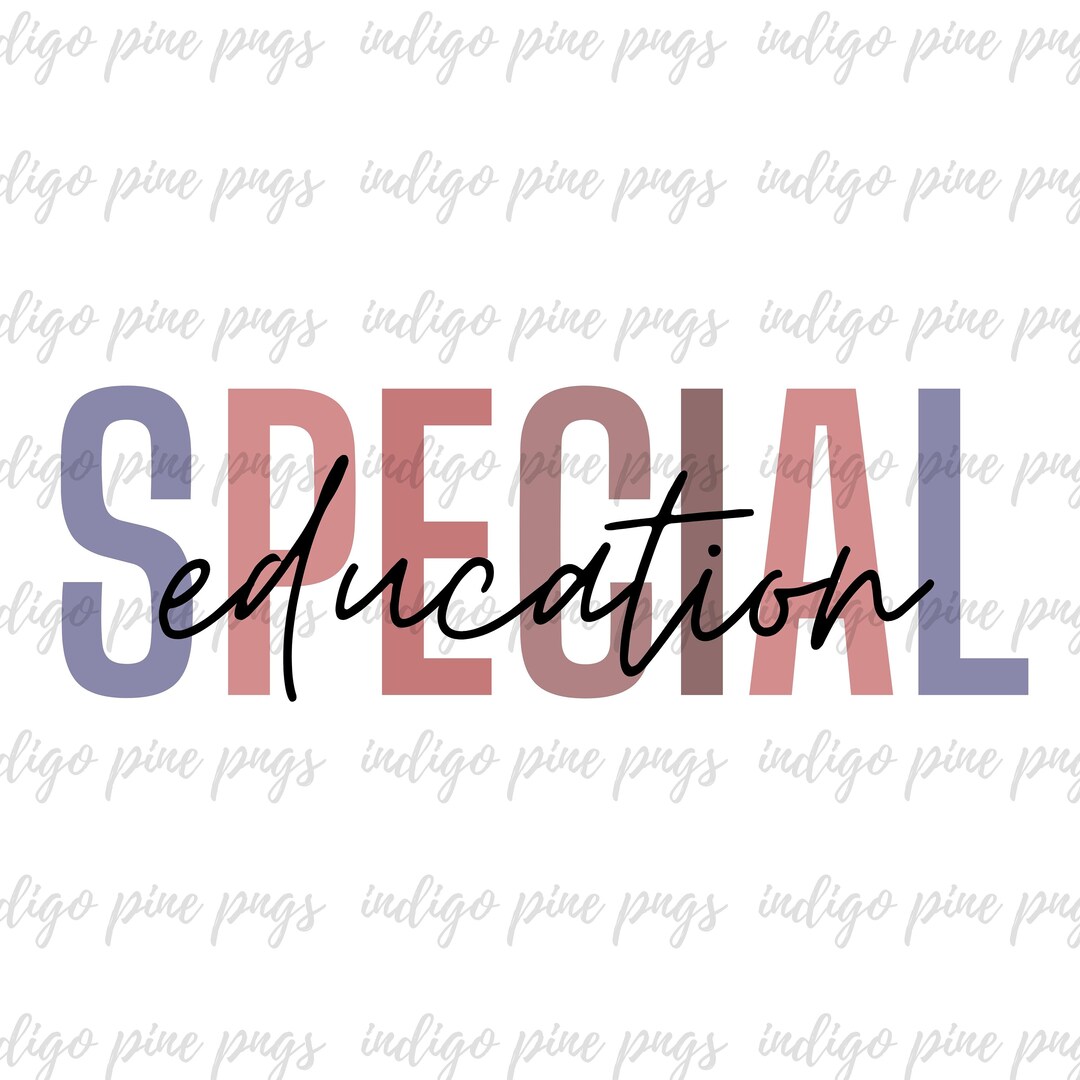 Special ED PNG, Special Education SVG, Special Education Pastel ...