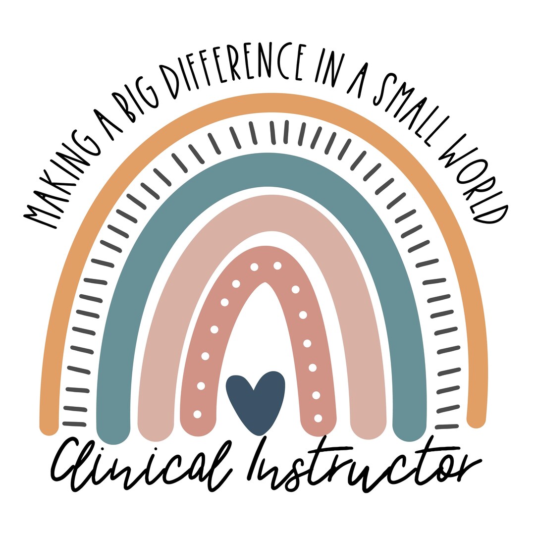 Clinical Instructor PNG, Clinical Instructor SVG, Nurse Instructor Boho ...