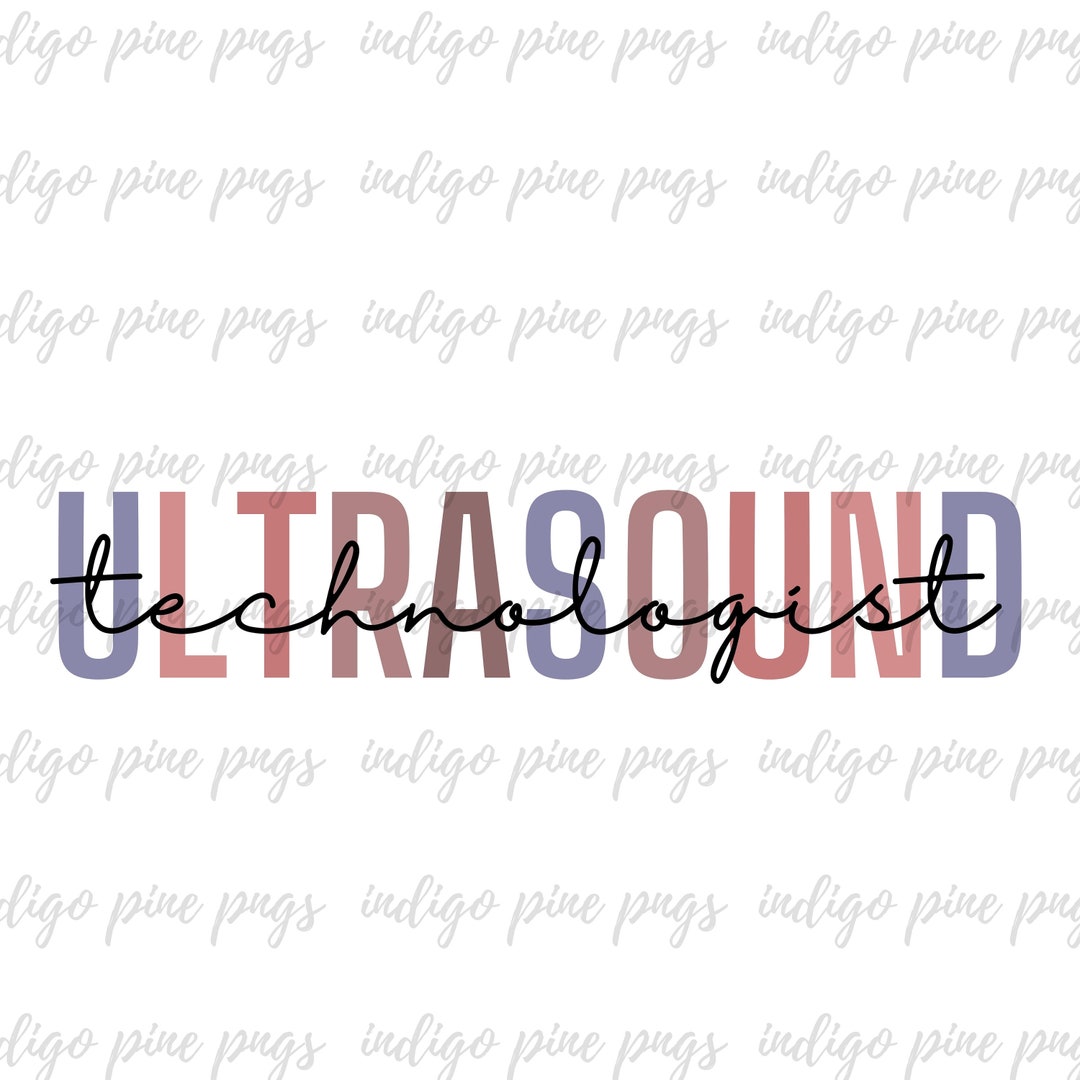 Ultrasound Tech PNG, Ultrasound Tech SVG, Pastel, Sublimation Design ...