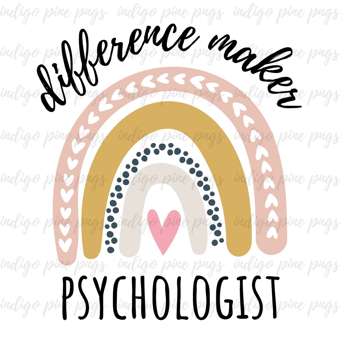Psychologist Pastel Rainbow, Psychologist PNG, Psychologist Sublimation ...