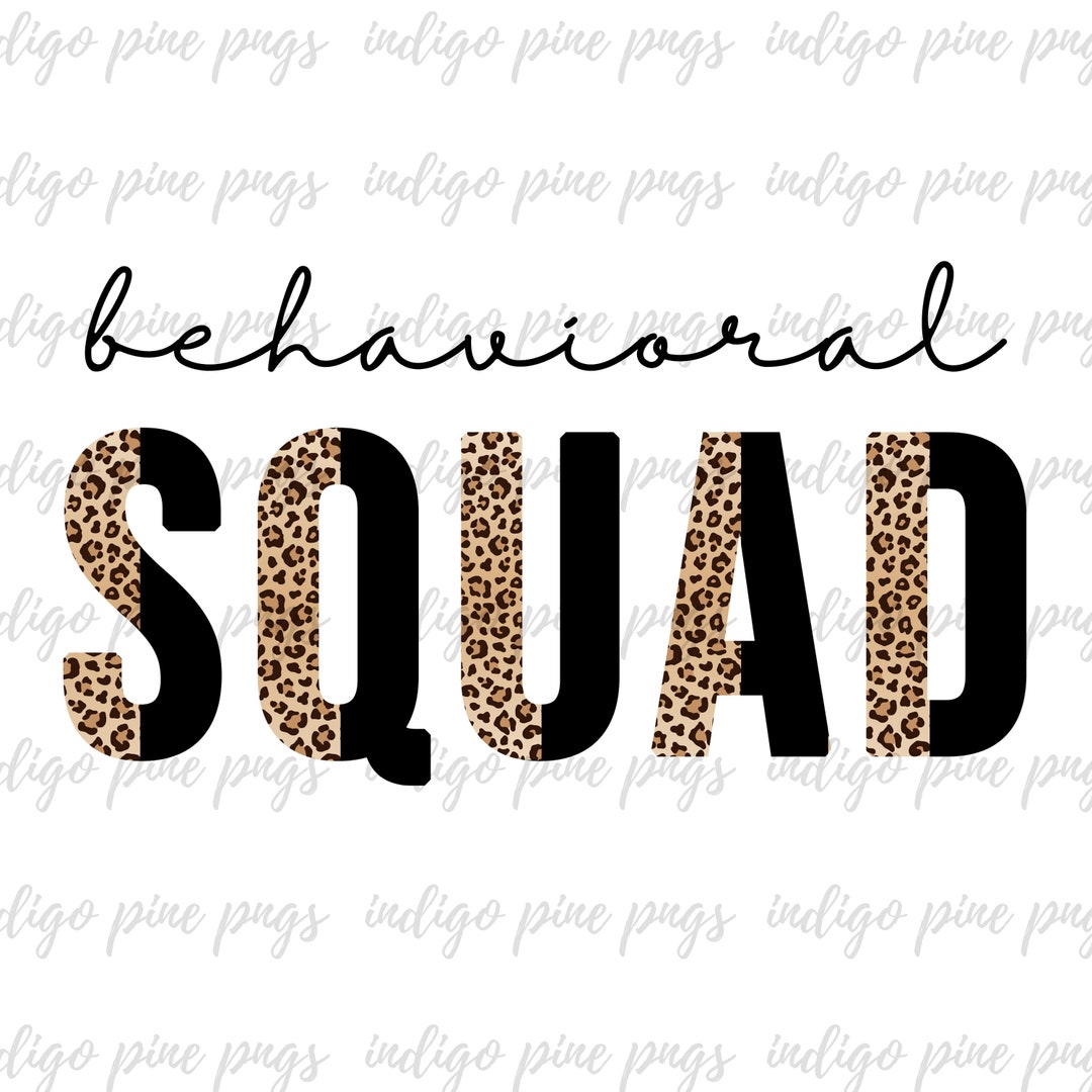 Behavioral Squad, Behavioral Therapy PNG, Behavioral SVG, Behavioral ...