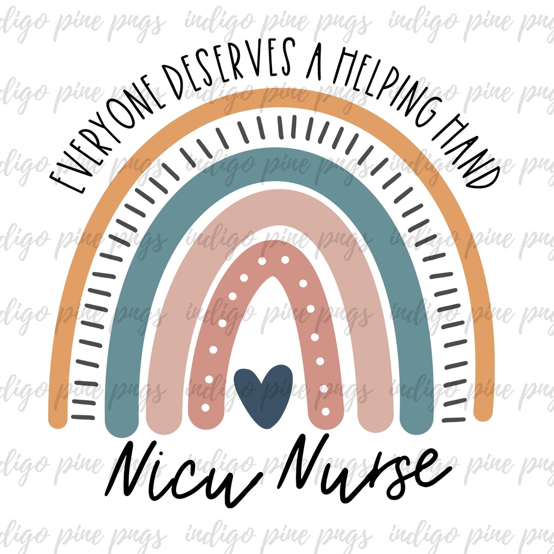 NICU Nurse PNG, Nicu Nurse SVG, Neonatal Intensive Care Unit Boho ...