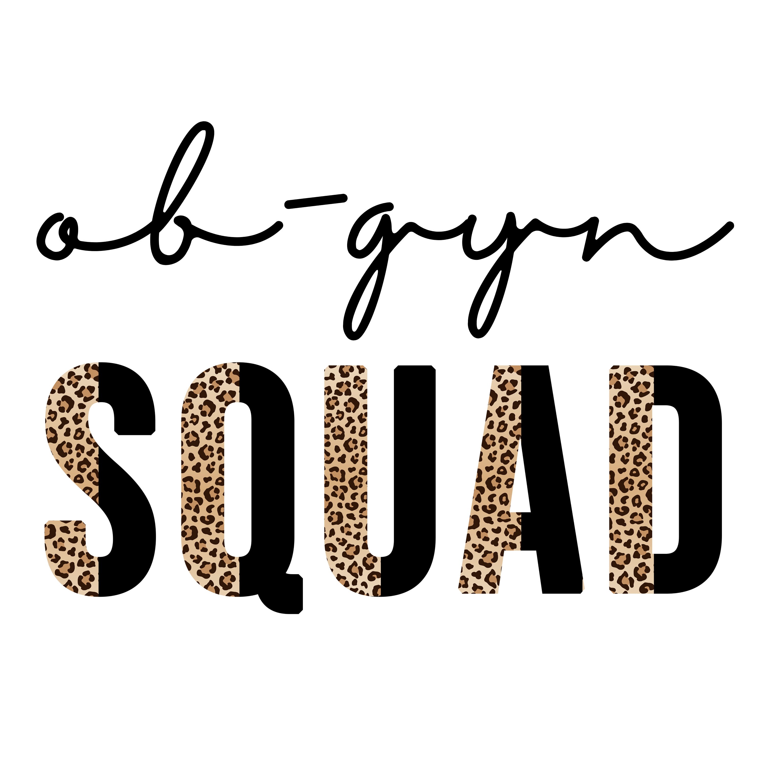 Obgyn Squad Obstetrician PNG Gynaecologist SVG Gynaecology - Etsy