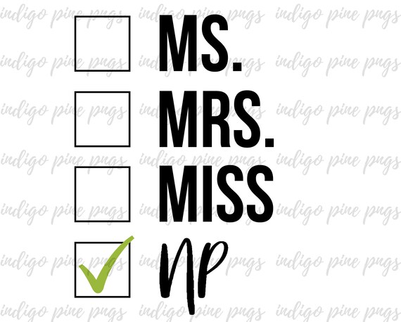 NP SVG Nurse Practitioner PNG Np Sublimation Design Nurse | Etsy